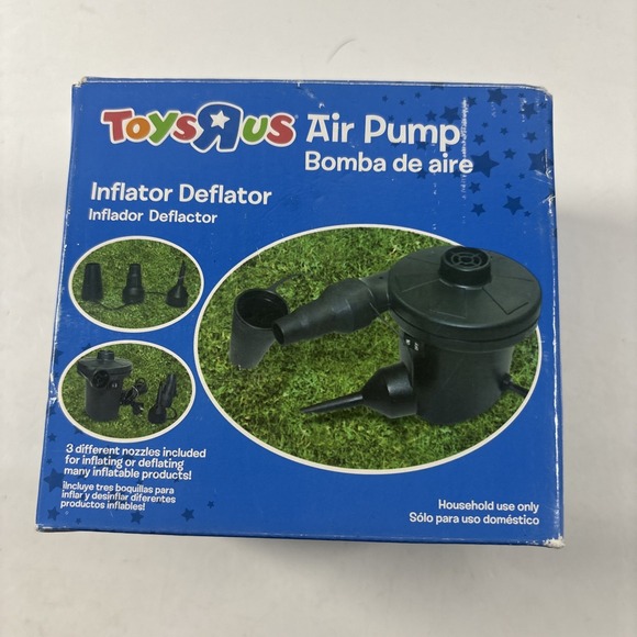 Toys "R" Us | Bedding | Toys R Us Inflator Deflator Air Pump W Nozzles ...